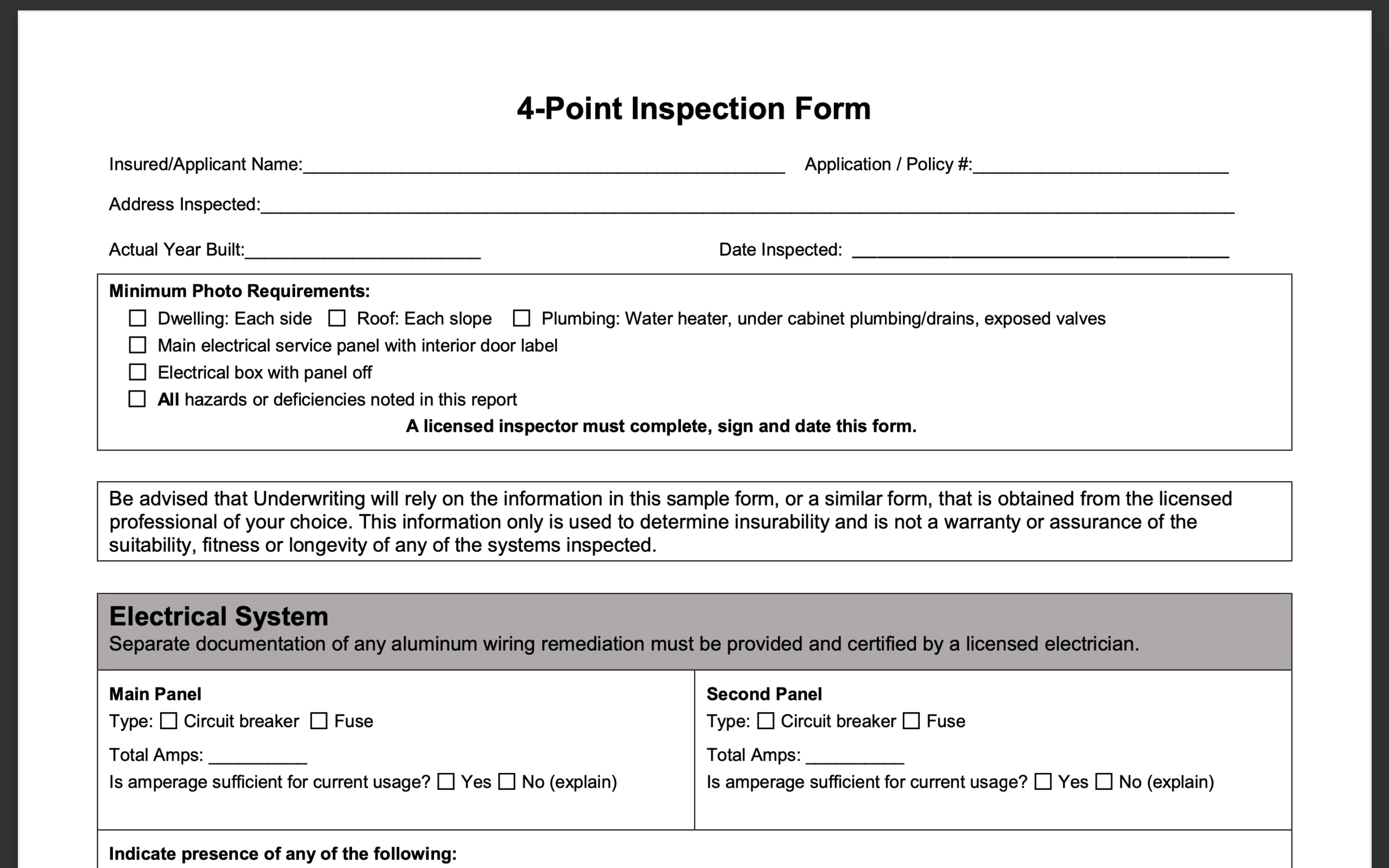 4-Point Inspections - Louisiana Realty Inspections, LLC
